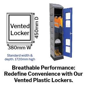 Heavy Duty Plastic Lockers For Sale | Plastic Storage Lockers ...